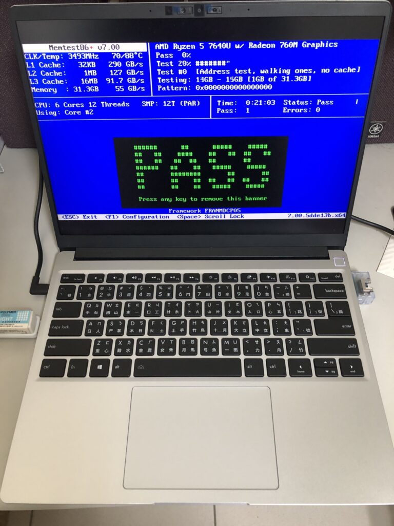 Framework Laptop 13 DIY Edition (AMD Ryzen™ 7040 Series) 開箱 | alextwl's ...